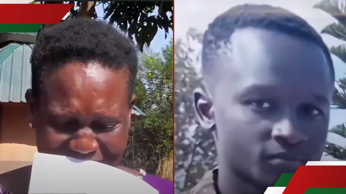 Busia mum breaks down after son is found dead under mysterious ... Busia mum breaks down after son is found dead under mysterious ...