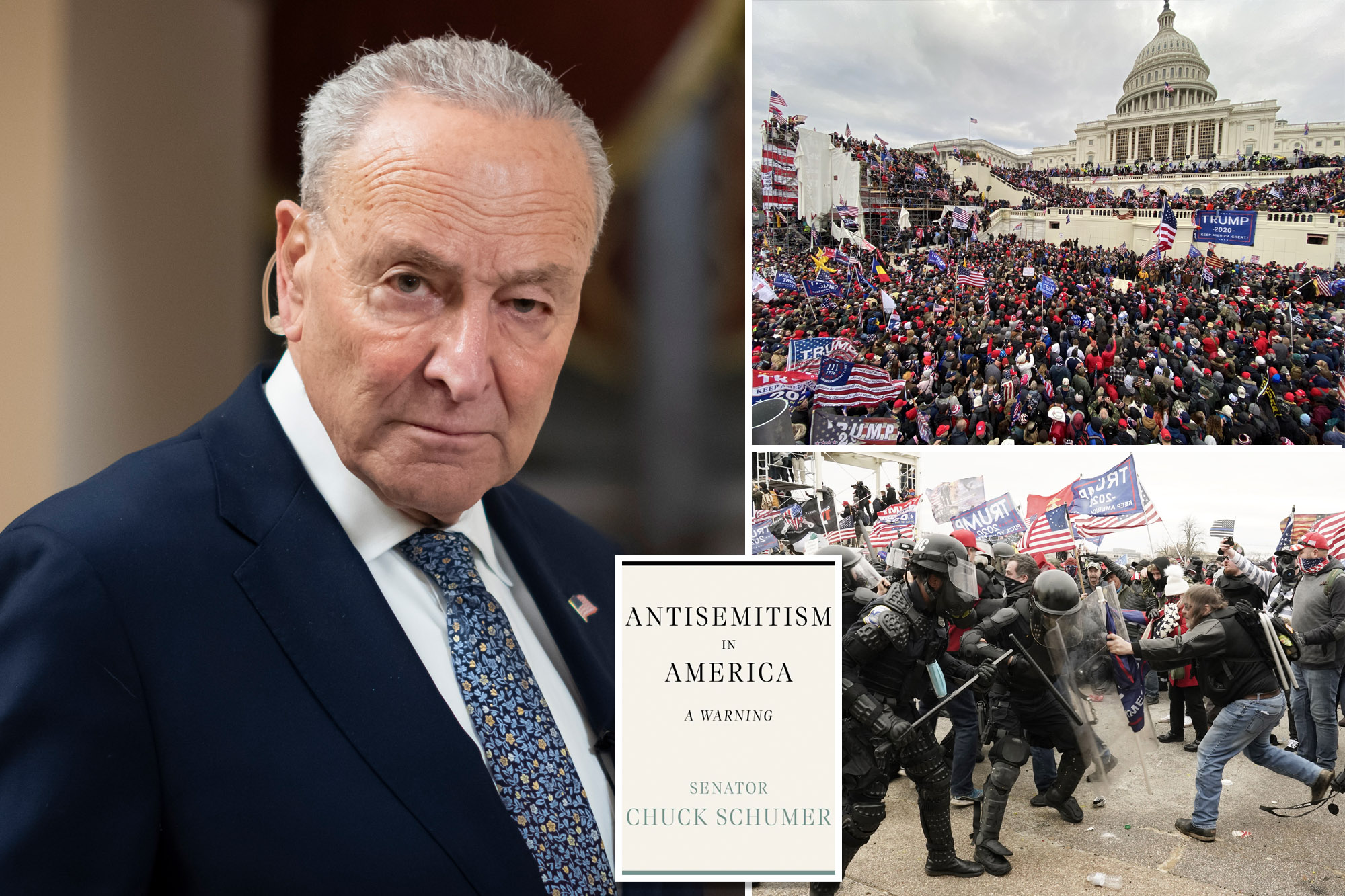Schumer uses Jan. 6 Capitol riot as example of the ‘danger of right ...