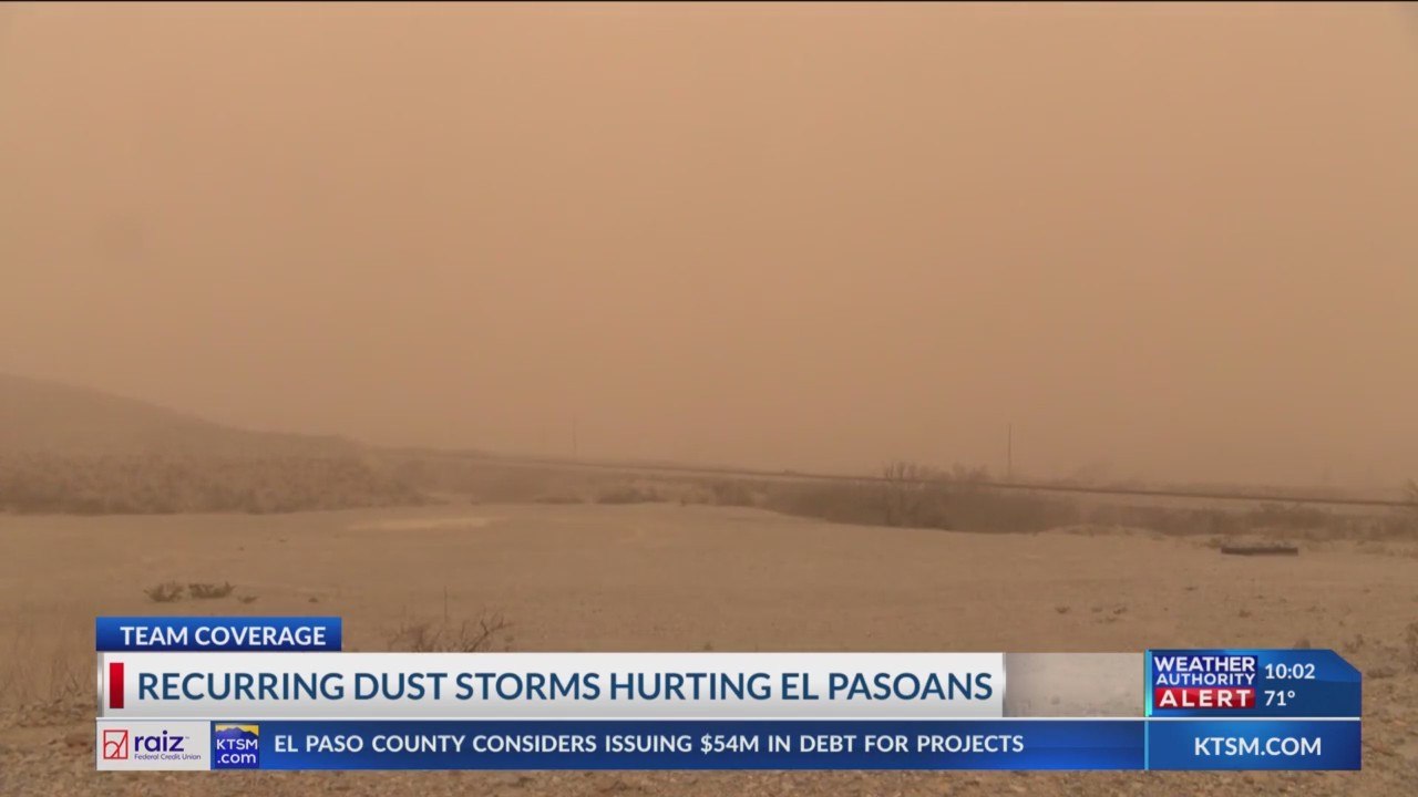 Dust storm can hurt your physical health and your home