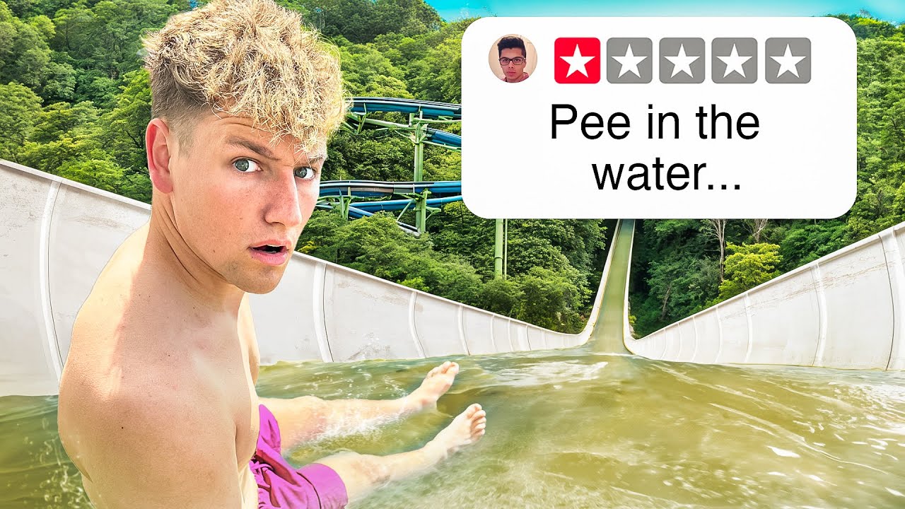 Adventurer returns to evaluate highly criticized one star waterslides