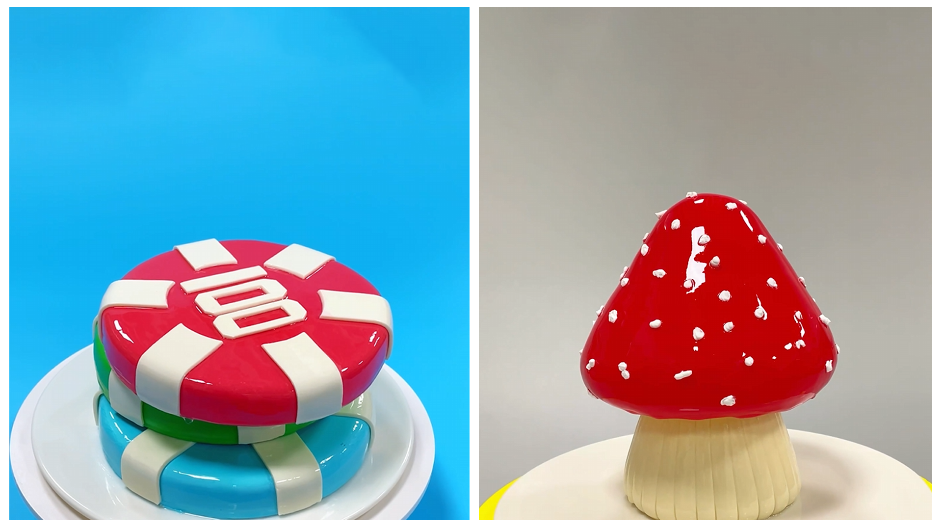 Satisfying Cake-Making: Watch this Delicious Art Unfold! 🎨🎂