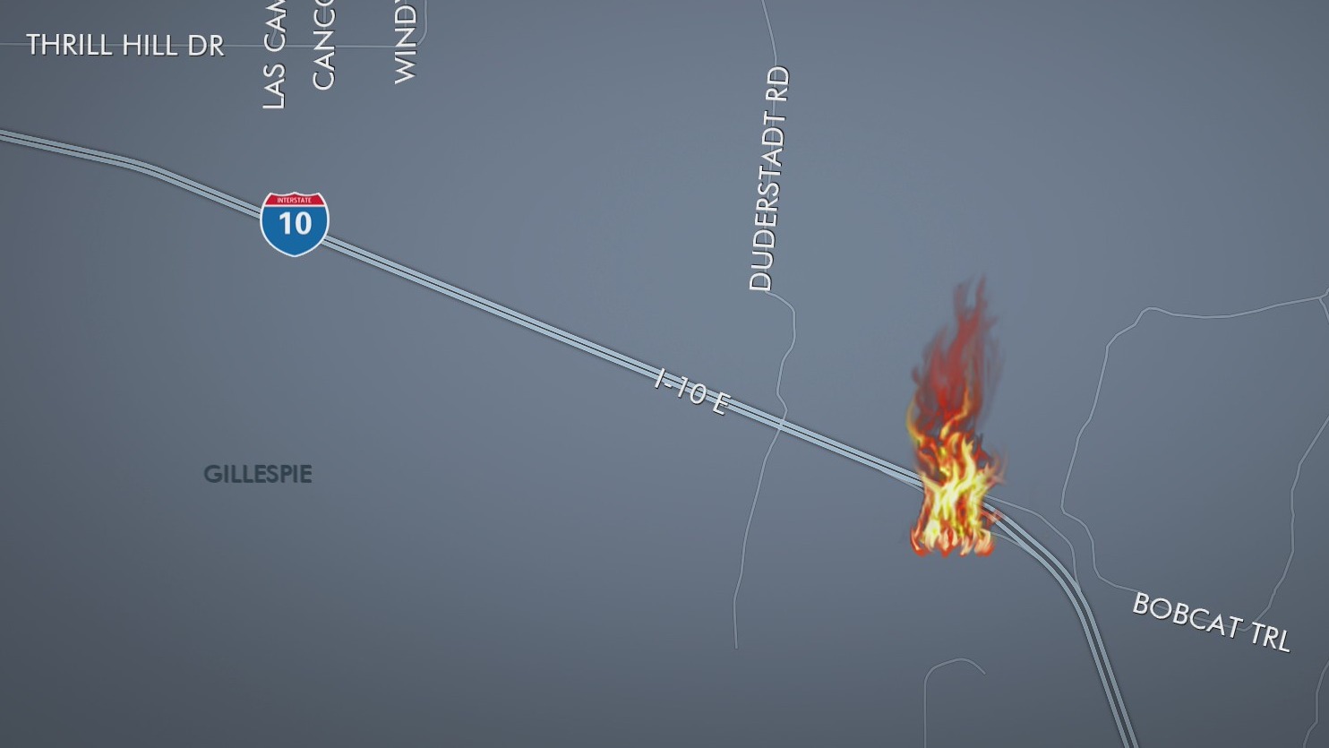 Fire in southwest Gillespie County prompts evacuations