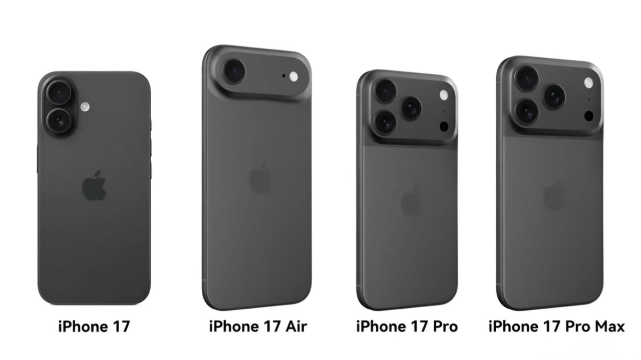 iPhone 17, 17 Air, 17 Pro And iPhone 17 Pro Max To Launch With 24MP Front Camera In September ...