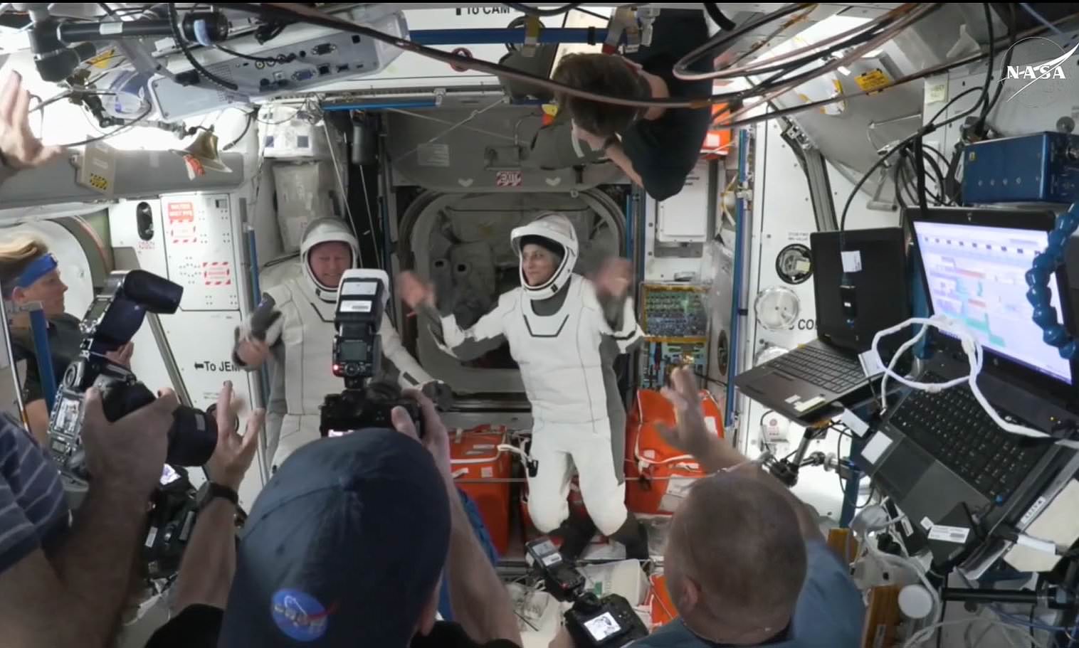 LIVE updates as NASA's stranded astronauts finally return home