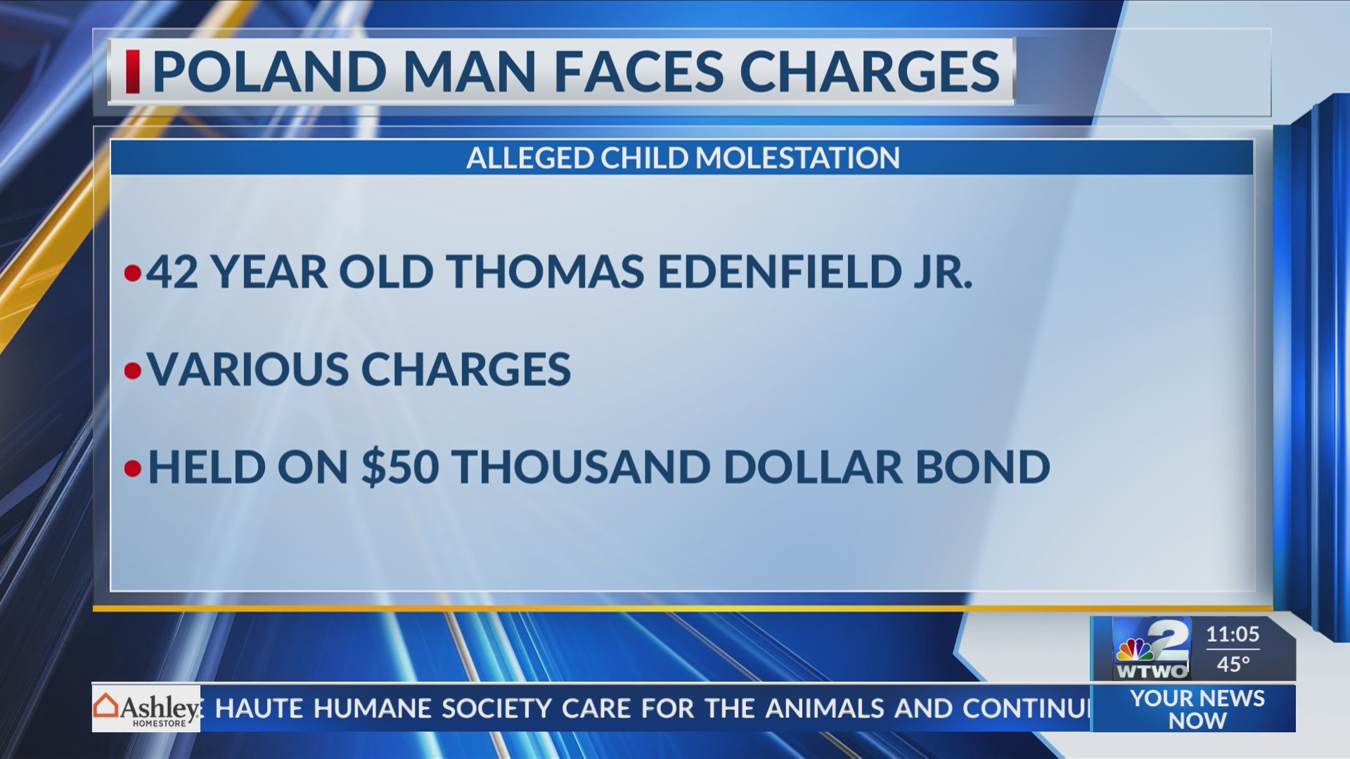 Poland, Indiana man arrested on charges of child sex crimes