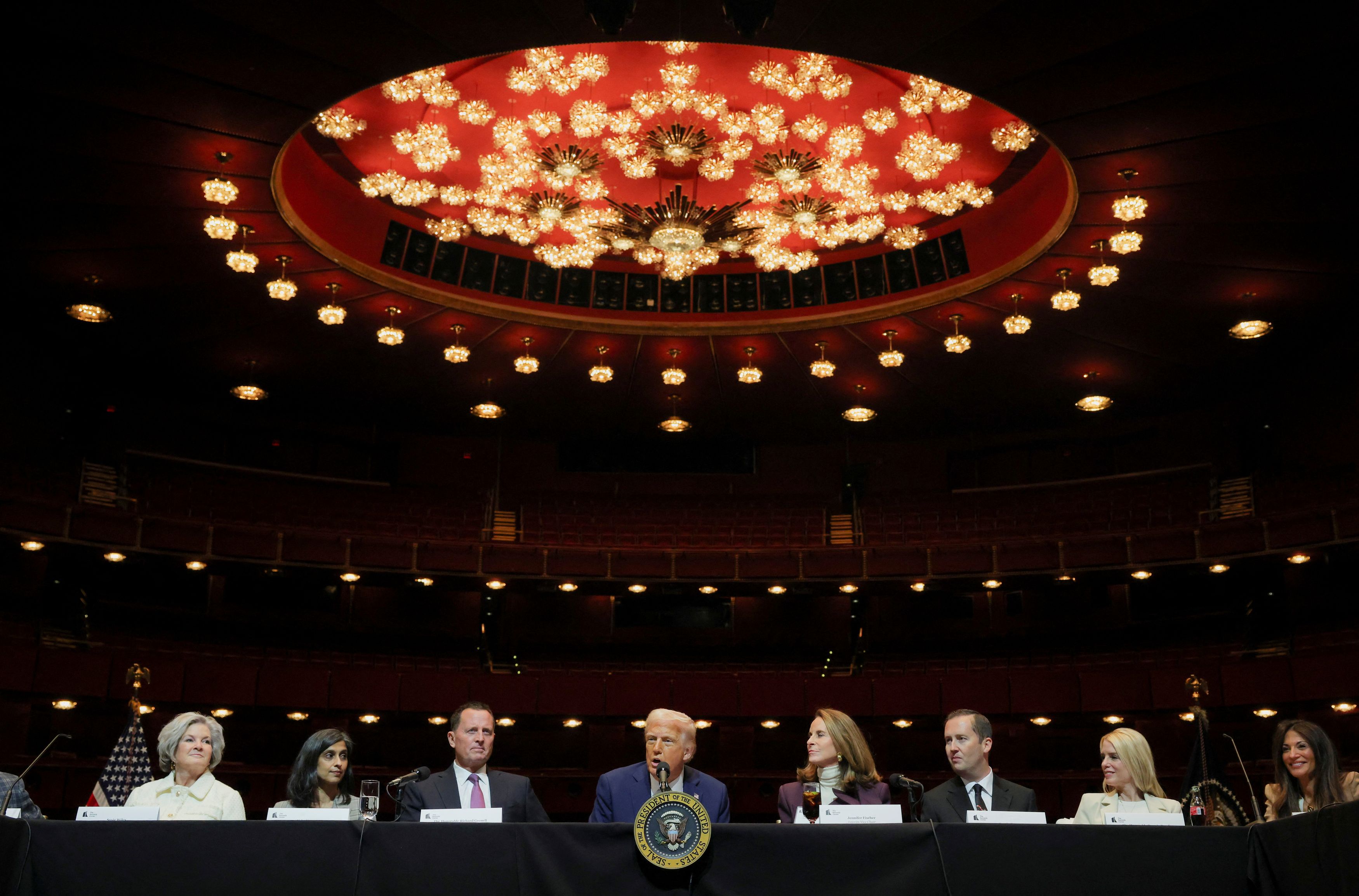 At Kennedy Center, Trump envisions remaking Honors, suggests he could host