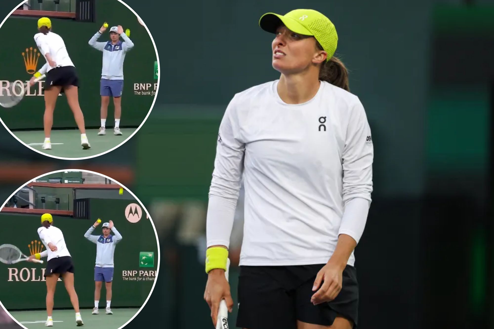 Iga Swiatek speaks out on ball boy drama, fan’s double standard after ...
