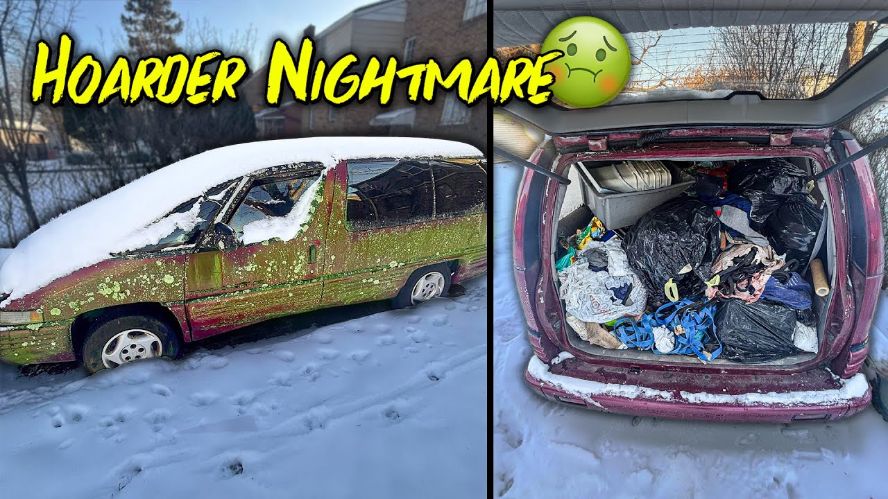 Hoarder’s Nightmare: The Most Disgusting Car Ever Found
