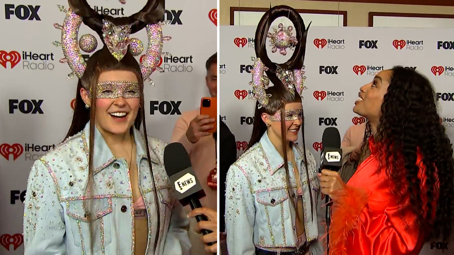 iHeartRadio Music Awards 2025: JoJo Siwa Explains Her Massive Crown ...