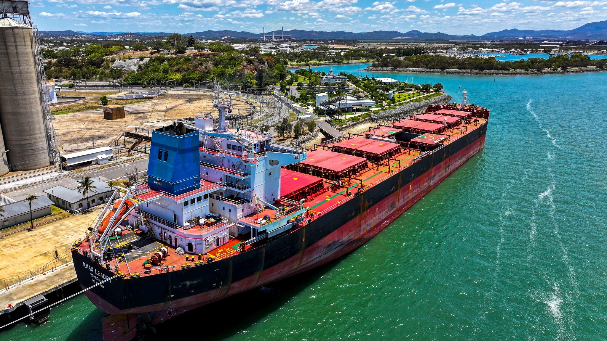 Liberian-flagged ship KMAX Leader fined for breaches at Gladstone Port