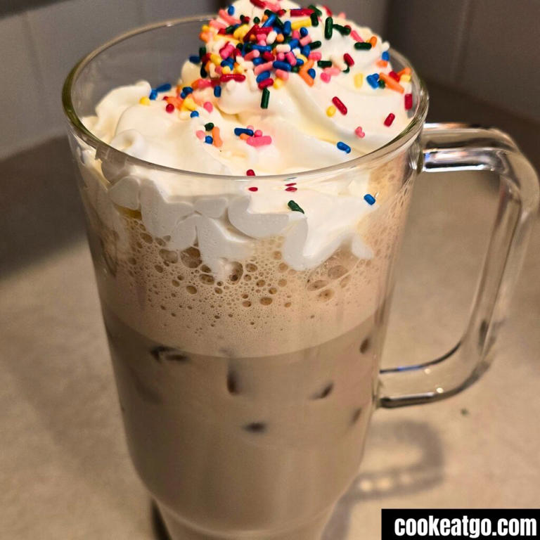 High Protein Birthday Cake Coffee Recipe!