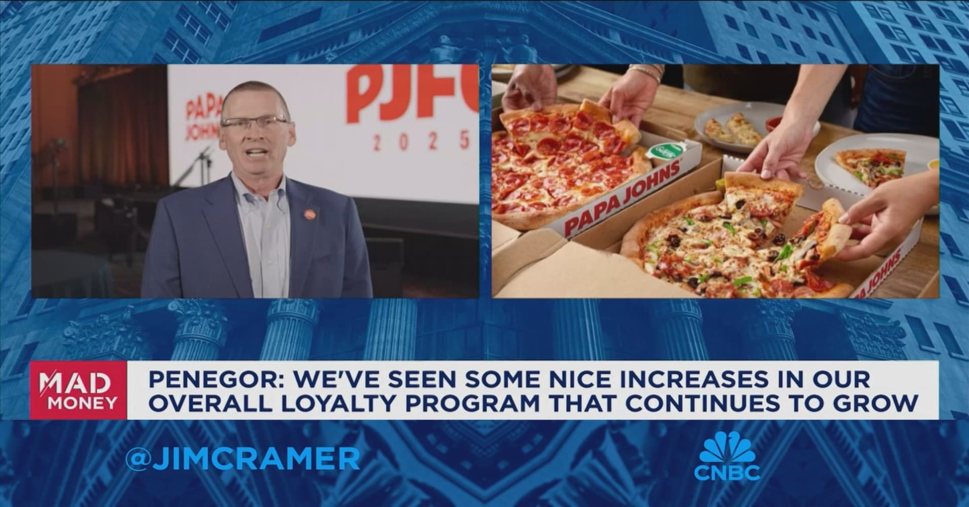 Papa John's CEO Todd Penegor goes one-on-one with Jim Cramer