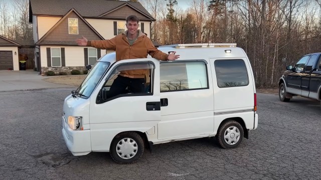 Brothers transform old van into astounding tiny cabin on wheels: 'A ...