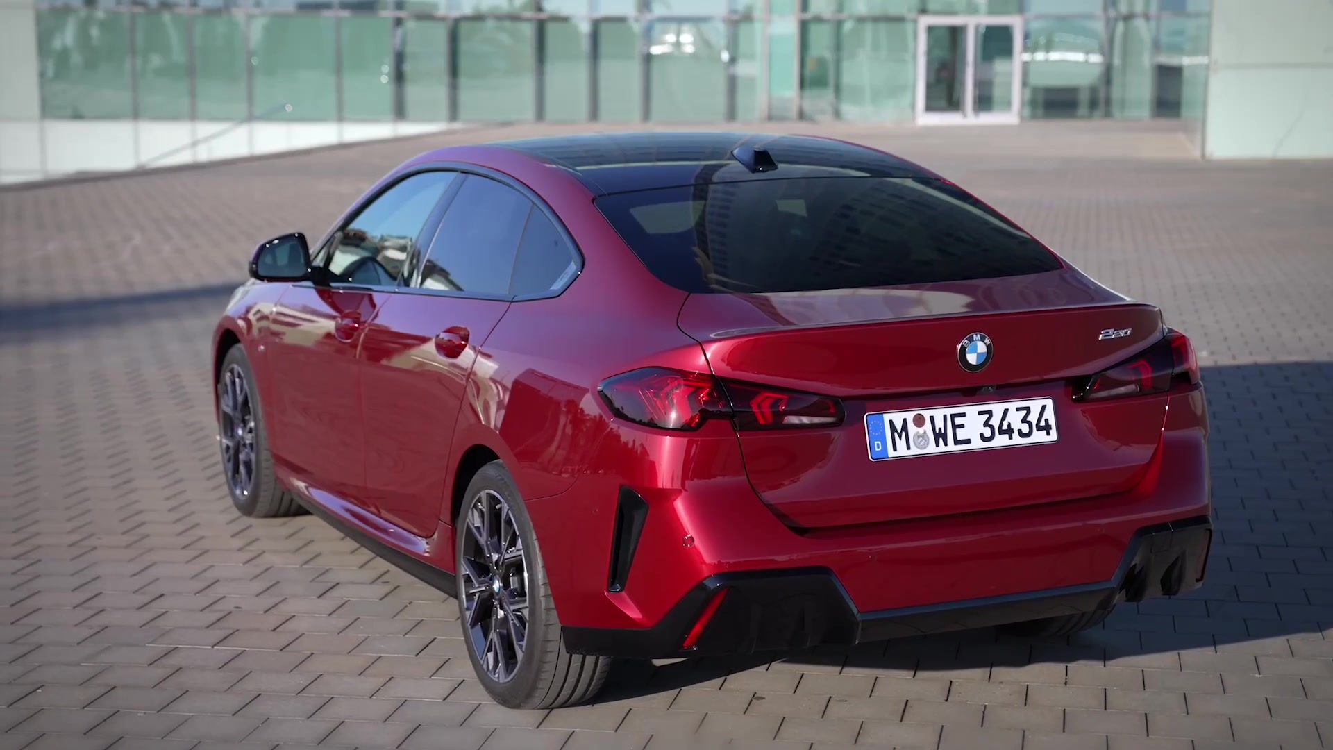 The new BMW 220 Gran Coupé - Design Preview in Fire Red