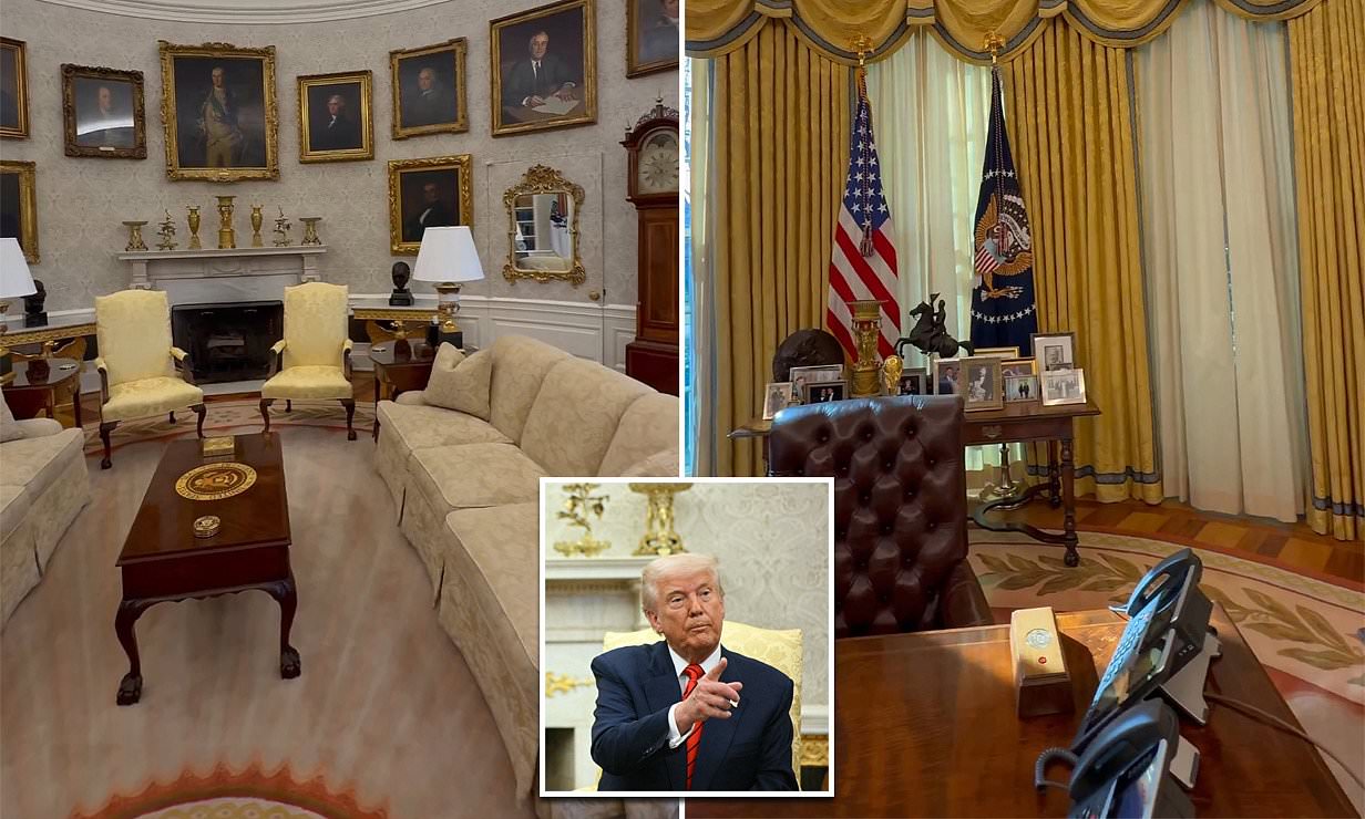 Trump's shock White House renovation plans revealed