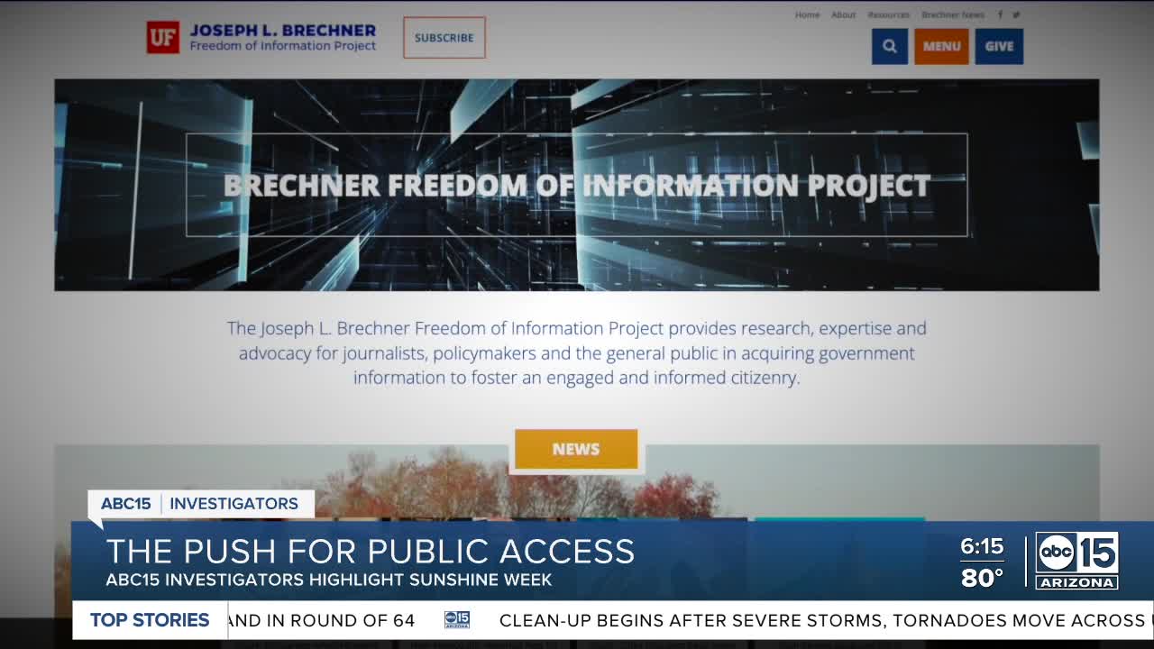 ABC15 Investigators dig into Arizona public record transparency during ...