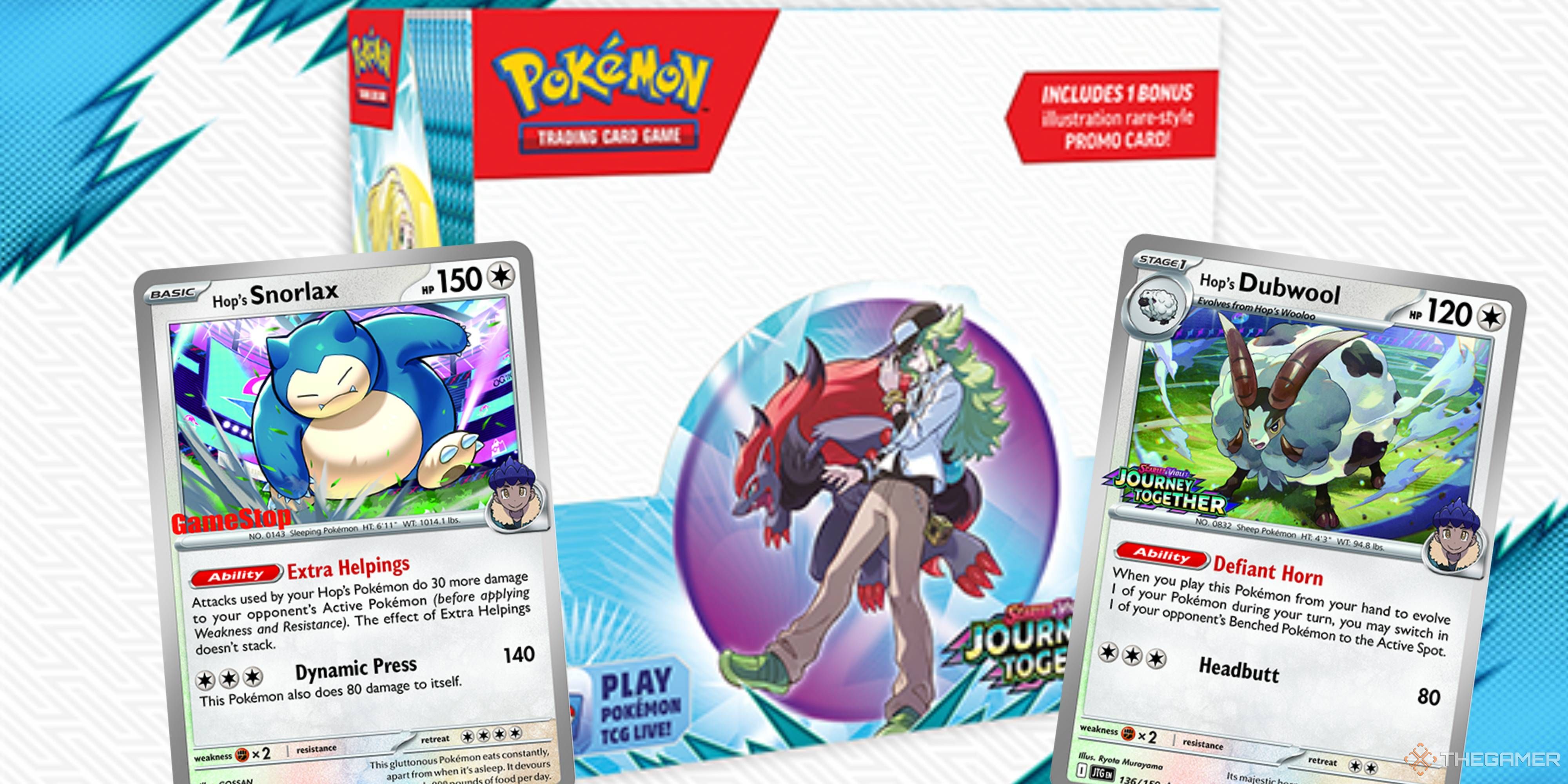 Journey Together's GameStop And Best Buy Pokemon Promo Cards Revealed