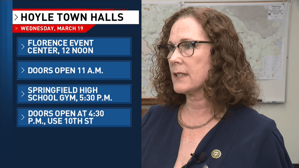Rep. Val Hoyle to host town halls in Florence and Springfield on March 19