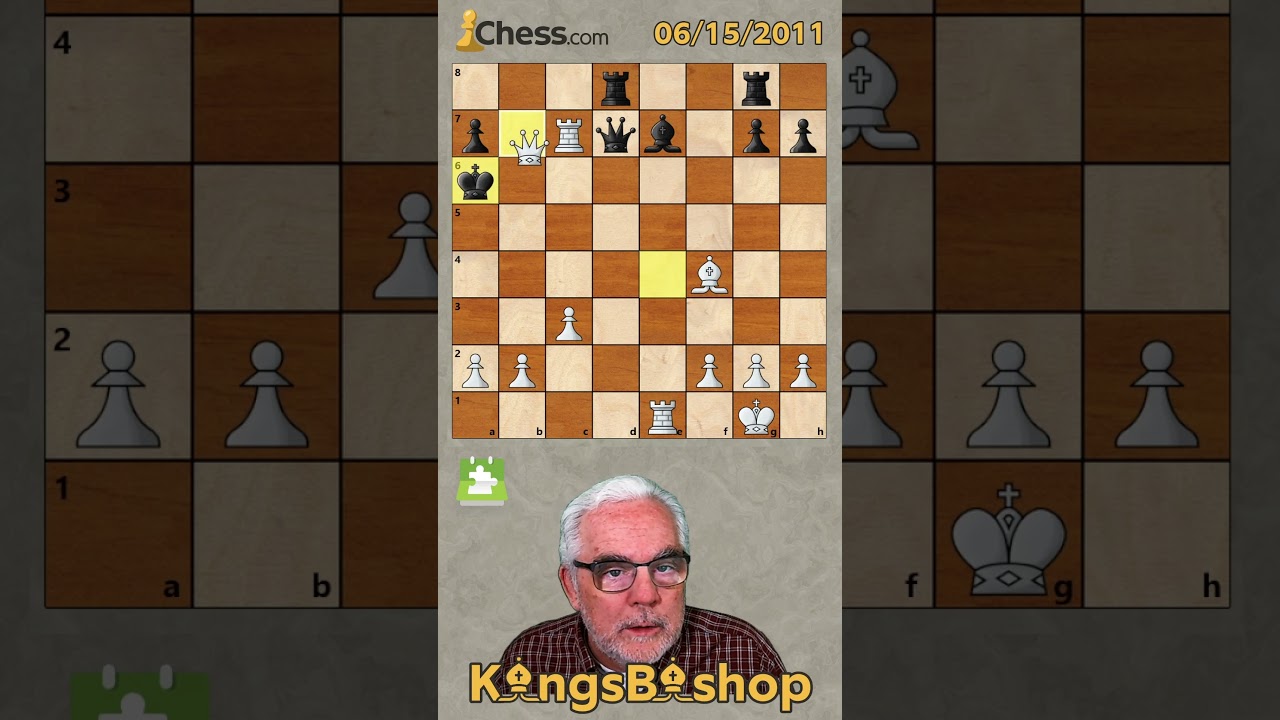This Rook Move Turns a Trapped Queen Into Checkmate