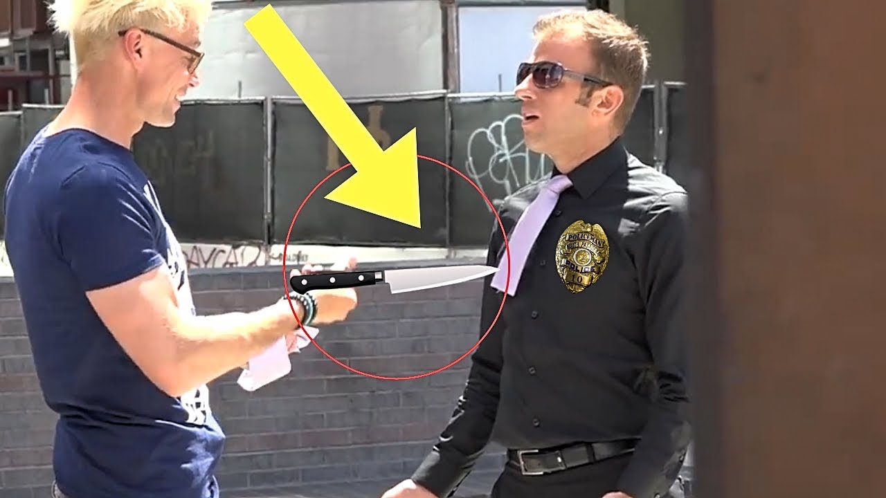 Best public trolling pranks (never do this!) - cop security pranks