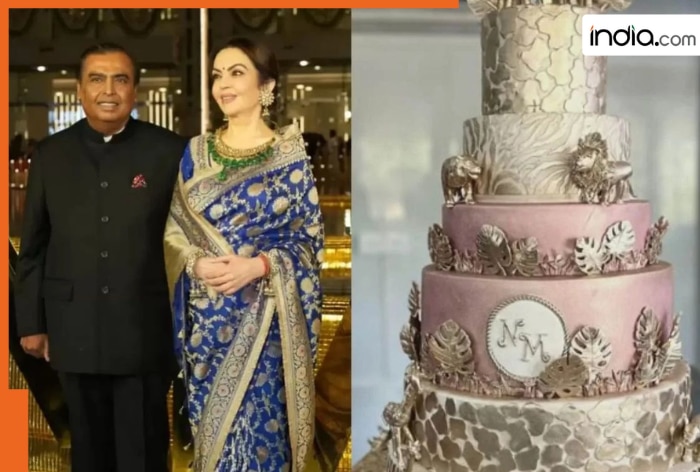 Mukesh Ambani, Nita Ambani's 40th wedding anniversary cake has a ...