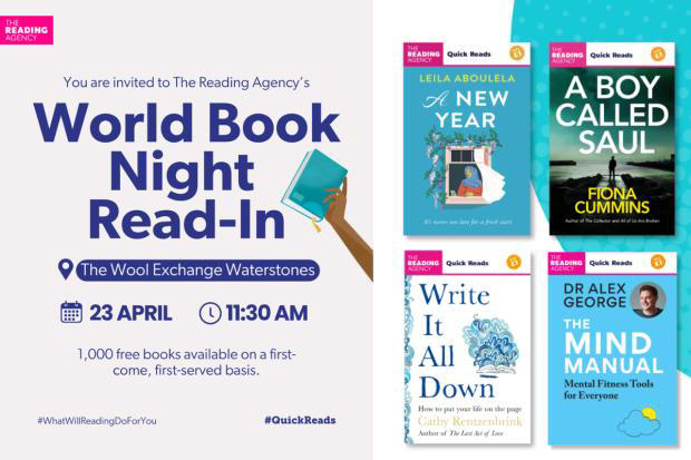 Mass 'read-in' to take place in Bradford with 1,000 free books on offer