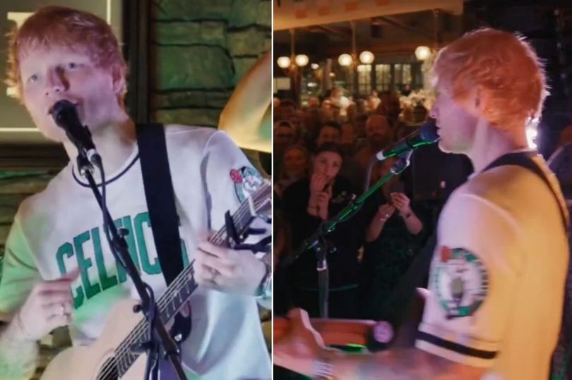 Ed Sheeran surprises Boston pub with performance on St Patrick's Day