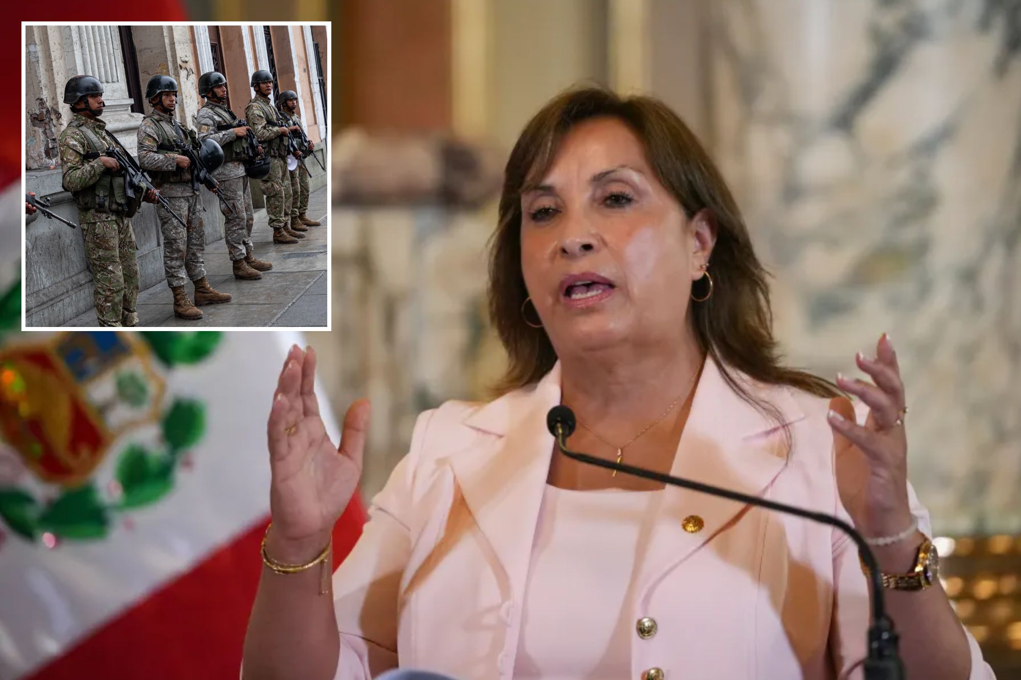 Peru declares emergency and deploys army as violence surges in the capital