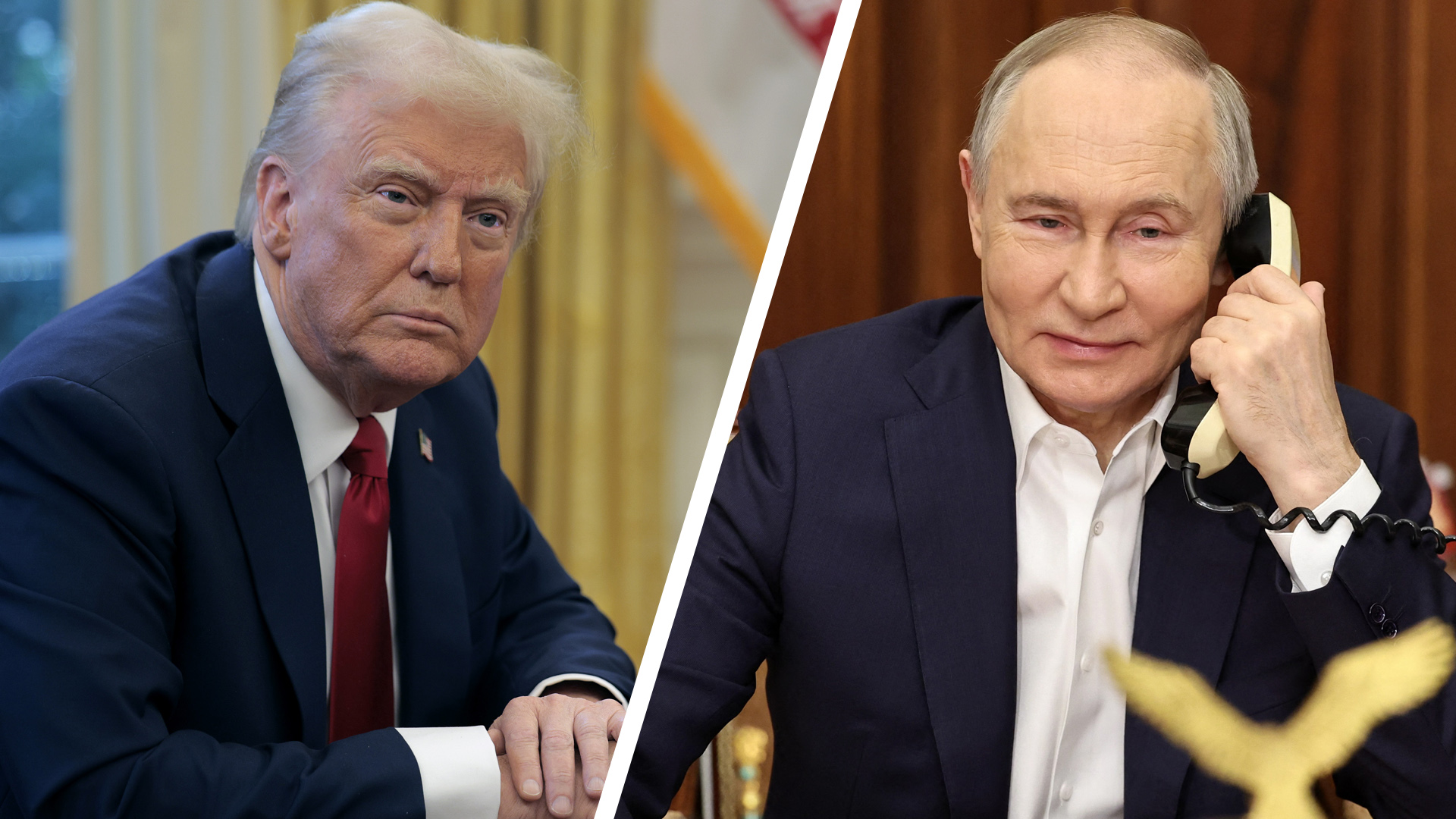 Poetin en Trump gaan bellen over einde oorlog, maar Poetin is veeleisend