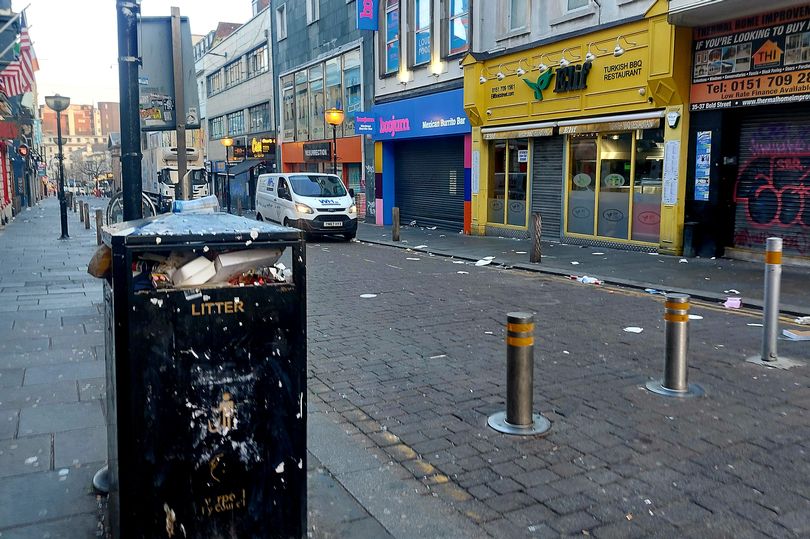 Huge clean-up in Liverpool after St Patrick's Day celebrations
