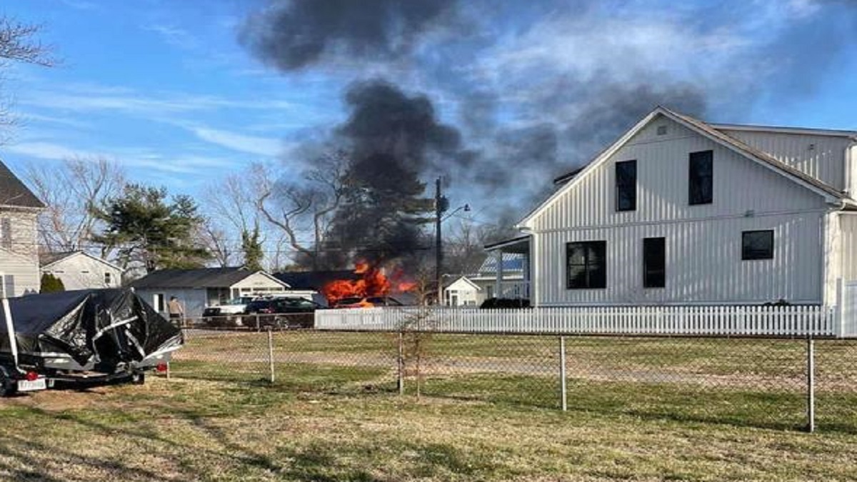 Calvert, St. Mary’s Crews Douse Structure Fire