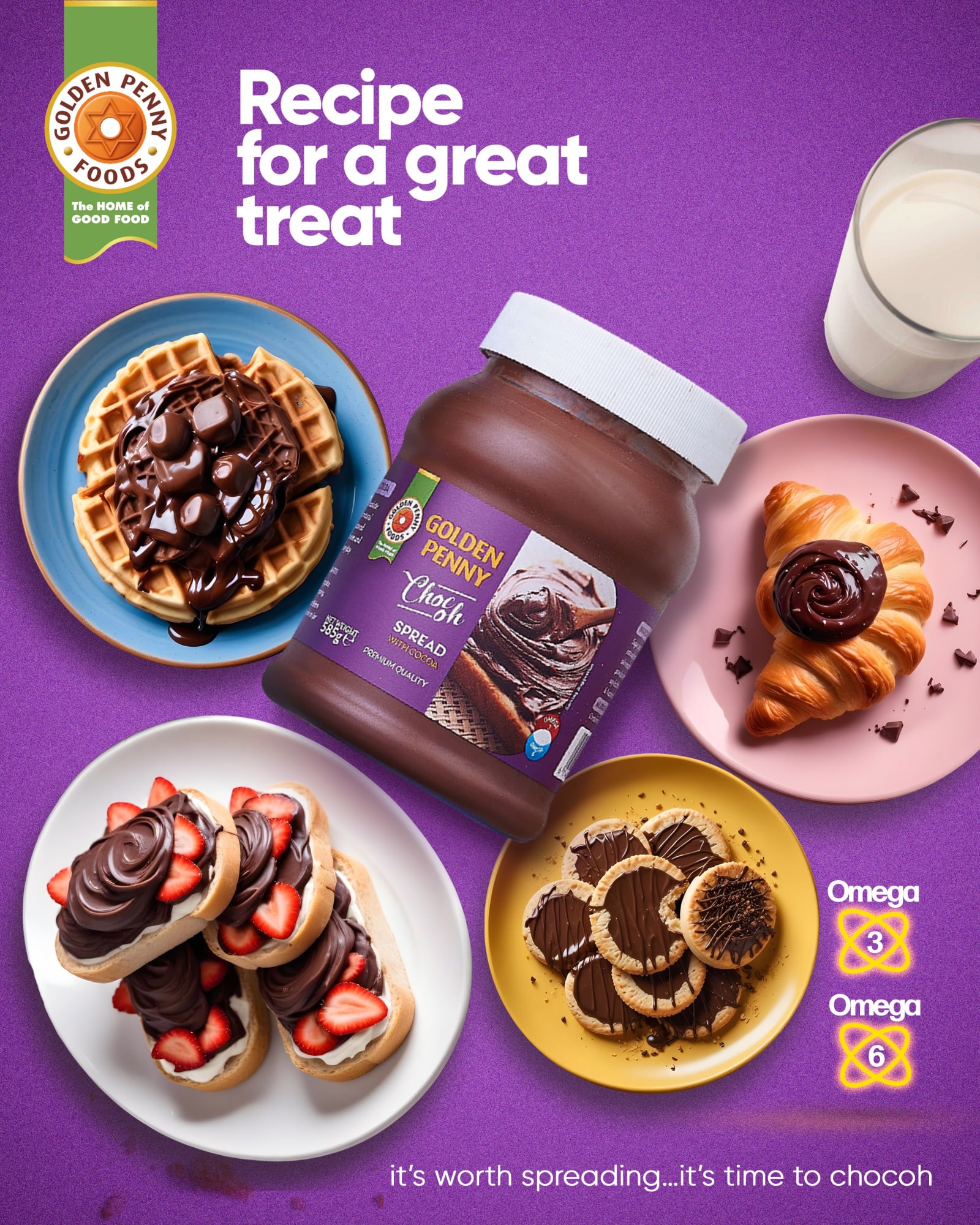 Introducing: Golden Penny CHOCOH Nigeria’s Home-bred Chocolate Spread