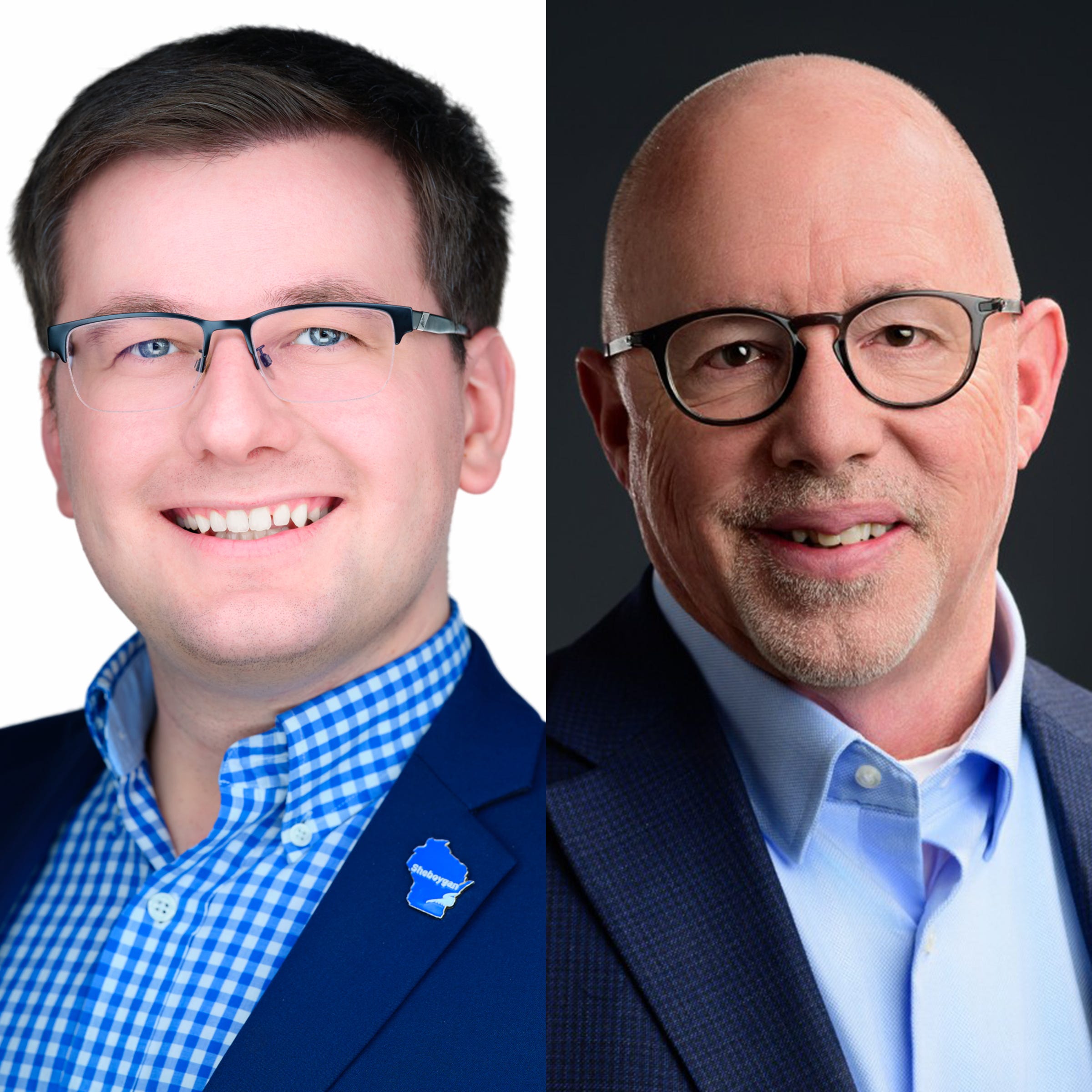 Ryan Sorenson and John Belanger react to outcome of Sheboygan's April 1 mayoral race