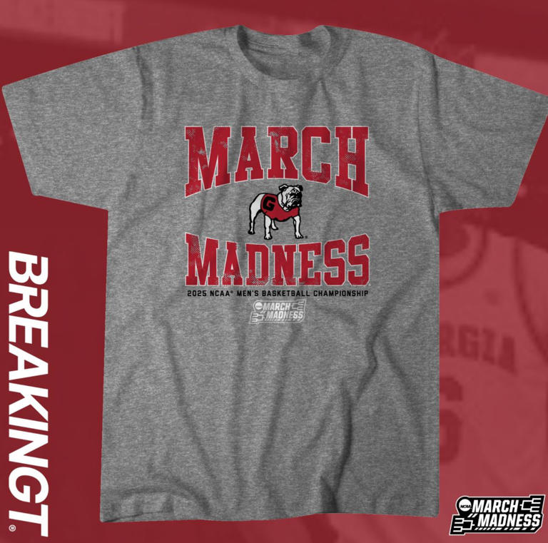Celebrate Georgia’s March Madness Berth With Licensed Merch
