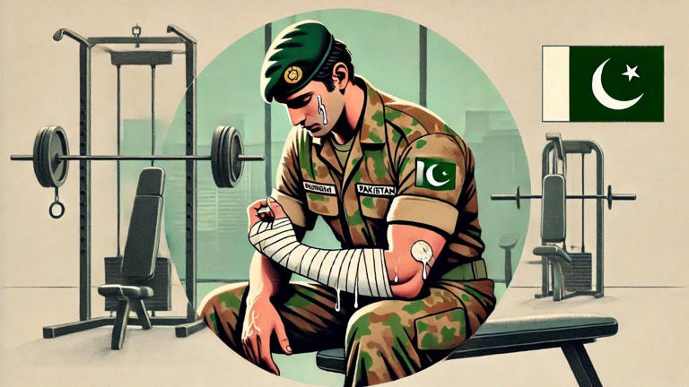 Pakistan army's gym rat problem