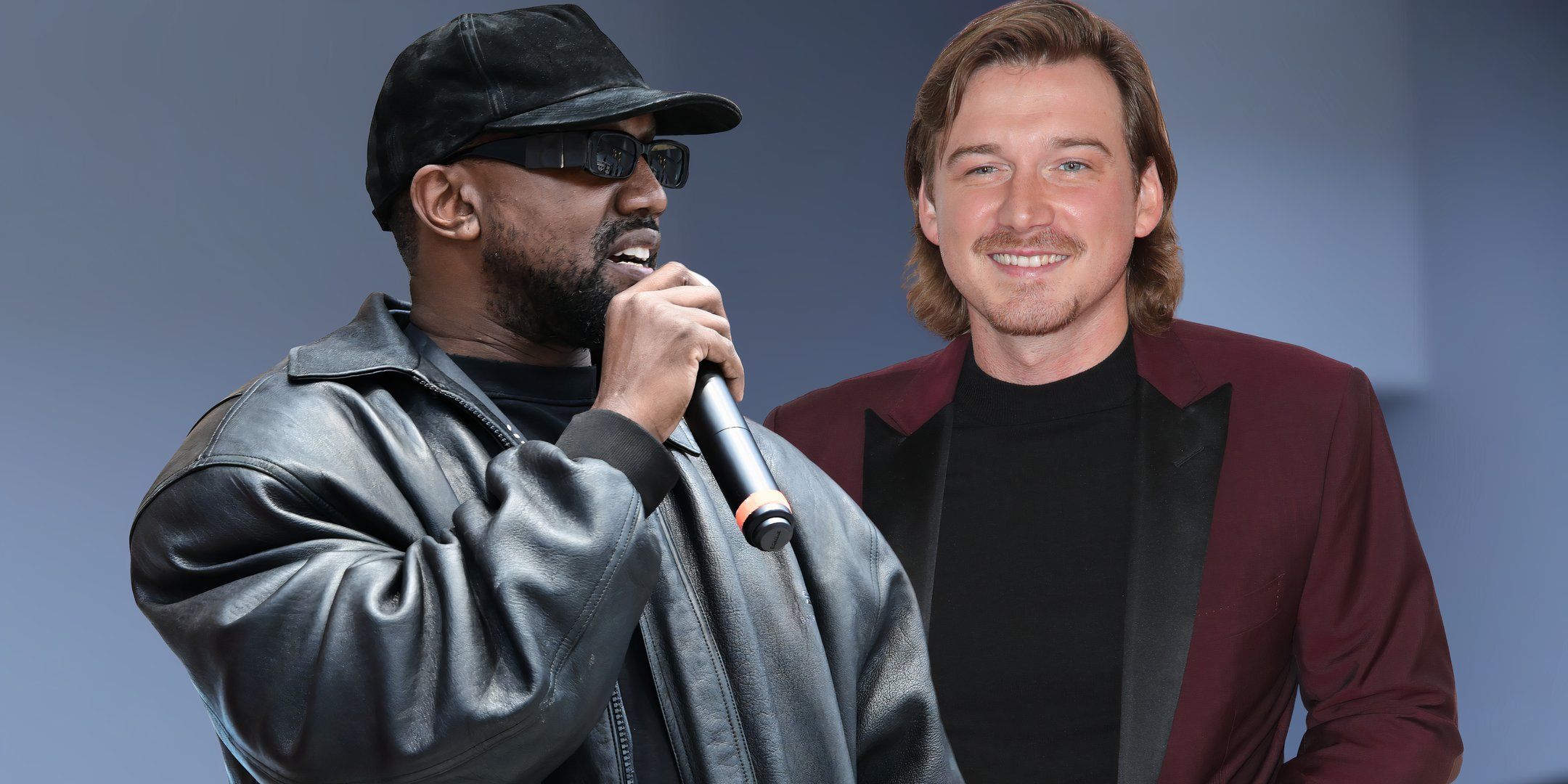 Kanye West Shares His Racist Tweets With Country Star Morgan Wallen