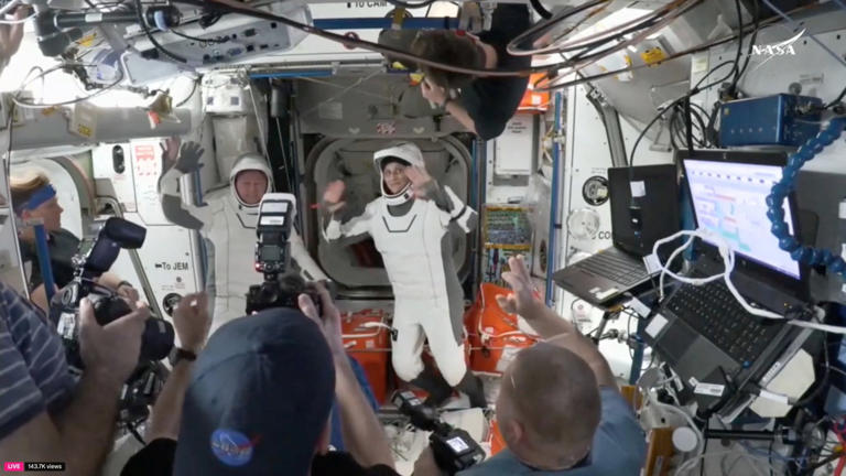 'Stranded' NASA astronauts are finally heading home after nine months stuck in space