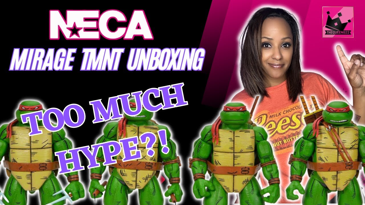 TMNT NECA Mirage 4-Pack Unboxing – Worth the Money or Just Hype?