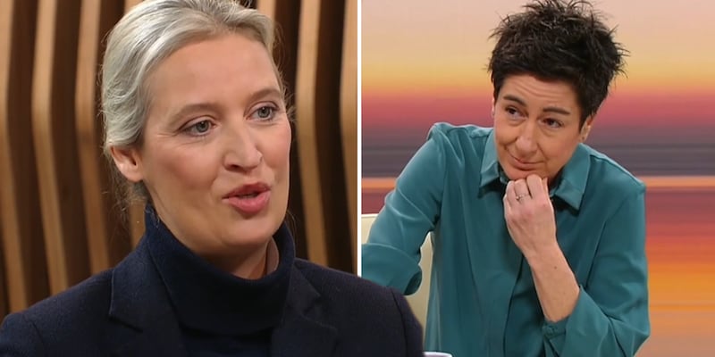 Bundestags-Debatte im ZDF-„Moma“ - Hayali macht Druck, Weidel lenkt ein ...