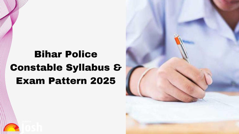 Bihar Police Constable Syllabus 2025: Download PDF, Check Subject Wise Detailed Topics