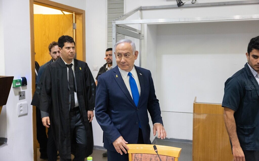 Netanyahu’s testimony in graft trial canceled for the day amid shock ...