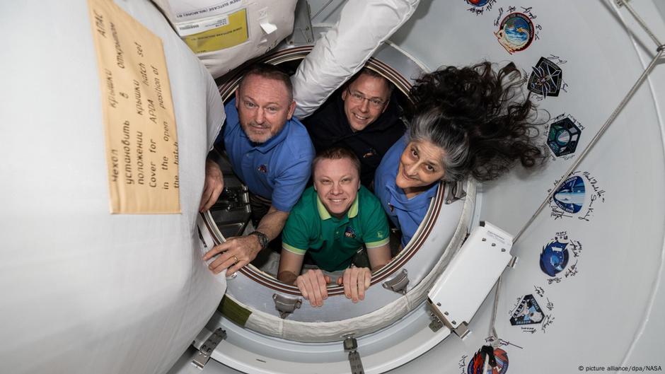 NASA astronauts return to Earth after 9 months on ISS