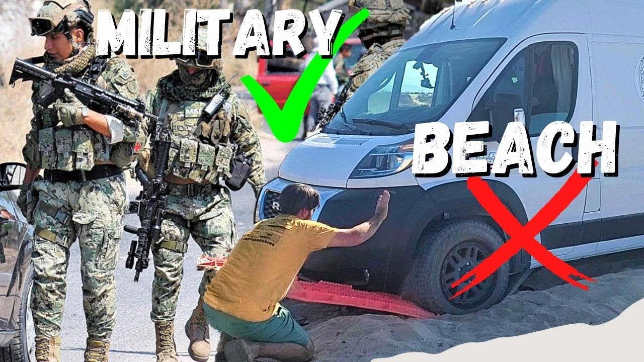 Military Stops Were Great, But Beach Day Was a Disaster! | Van Life ...