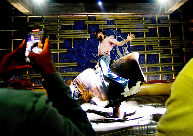 PBR star judges bull-riding competition at Live! Casino & Hotel Louisiana