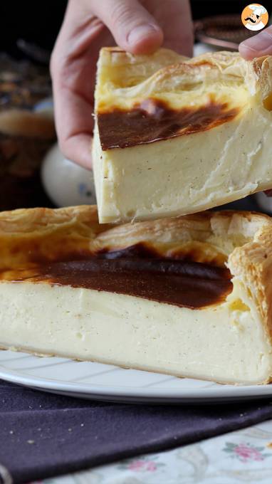 Ultra-creamy pastry flan - flan pâtissier