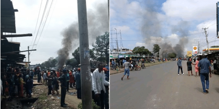 Protests Erupt Along Jogoo Road
