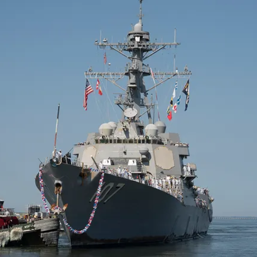 US Warship USS Gravely Deployed to Mexico Border Amid Security Crisis