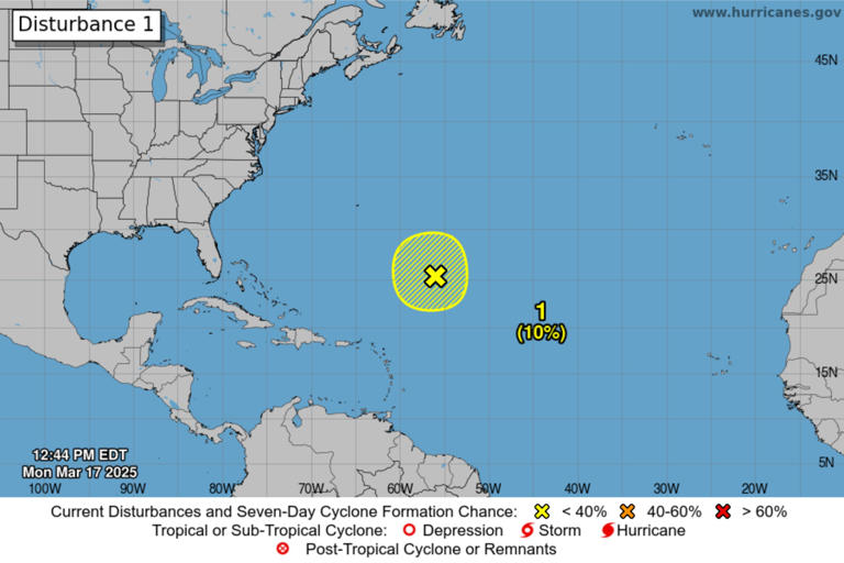 Hurricane Center Warns Potential Storm Emerging Off Florida Coast