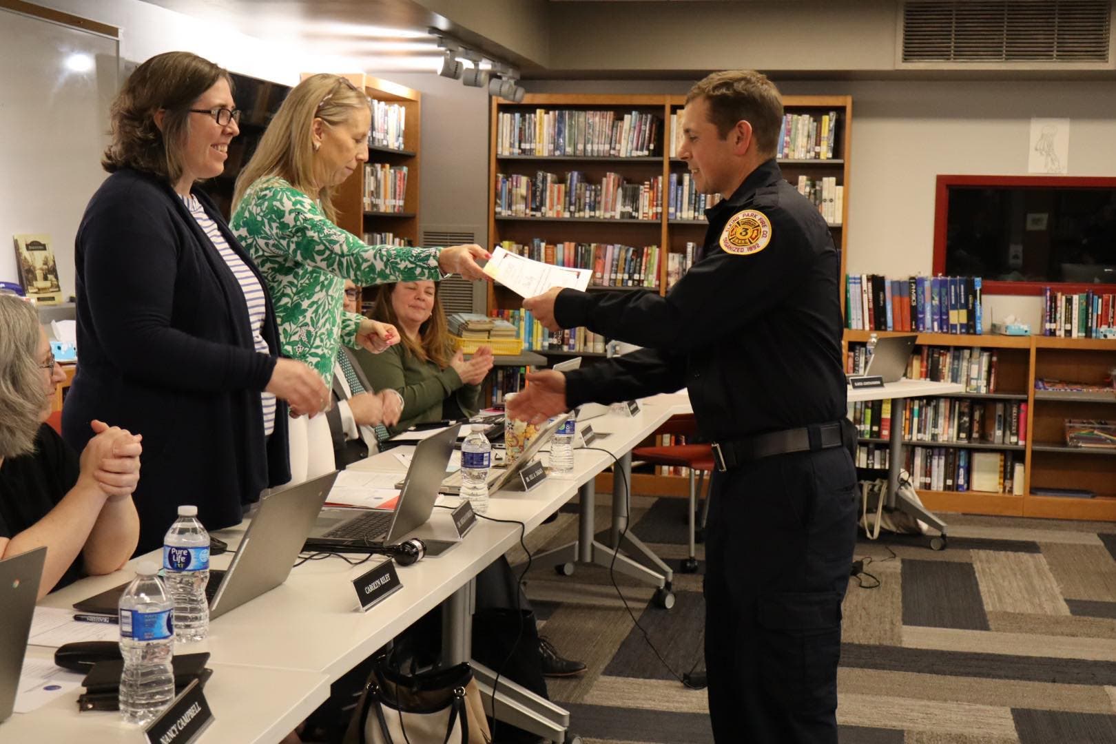 First Responders Recognized For Fighting SPS Technologies Fire