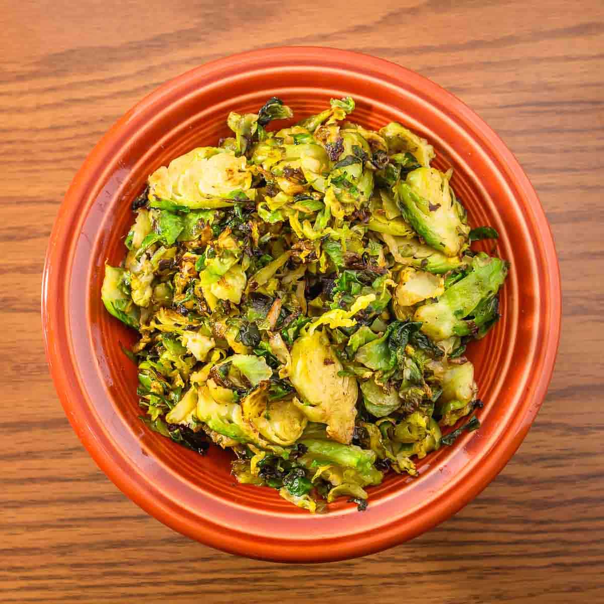 Cast Iron Brussels Sprouts